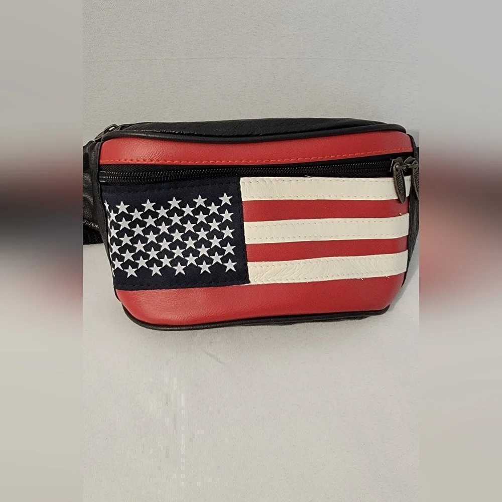 Tinder | Bags | Tinder American Flag Fanny Pack With Adjustable Strap ...